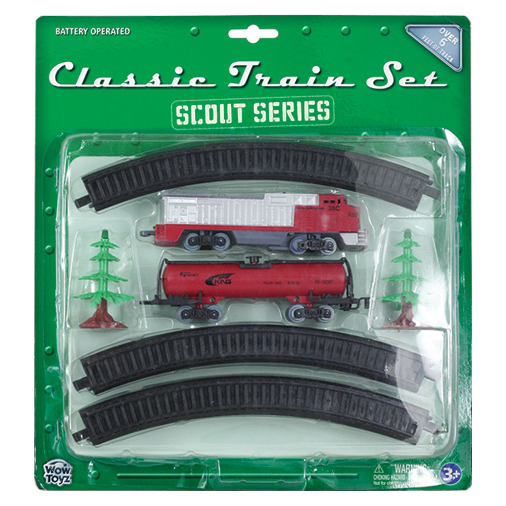 WowToyz Scout Series Train Set 10-piece - Silver Diesel | Train Toys ...